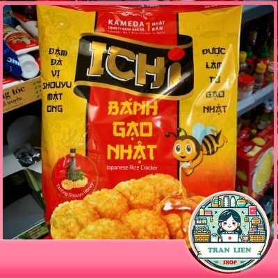 Bánh Gạo Nhật ICHI - Vị Shouyu Mật Ong - Gói 100G và 180G | Shopee Việt Nam
