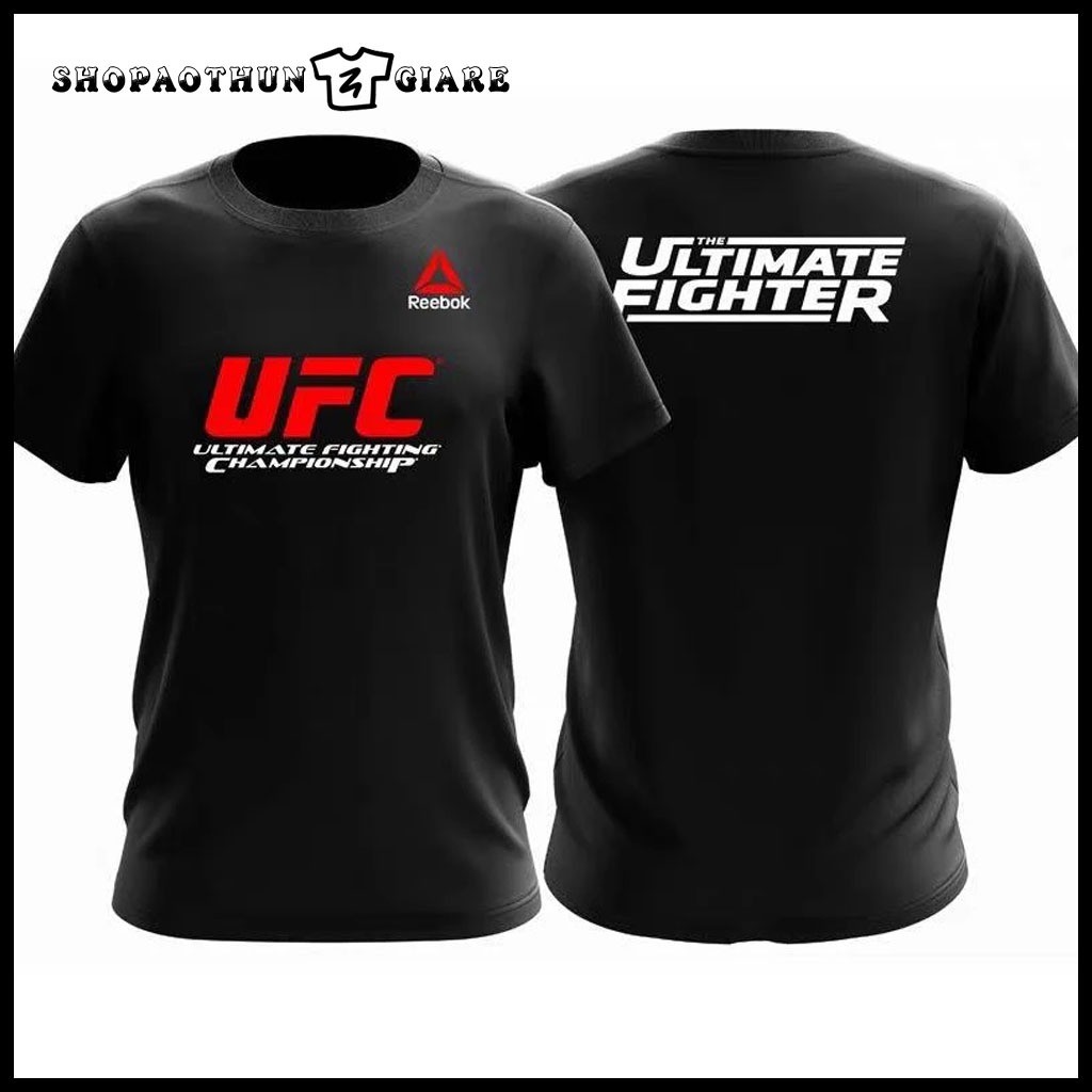 Áo thun UFC MMA Boxing Fitness cổ tròn ngắn tay |SHOPAOTHUNGIARE ...