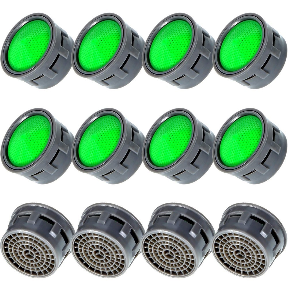 20 Pcs Water Tap Basin Tap Aerator Plastic Insert Nozzle Filter 21mm ...
