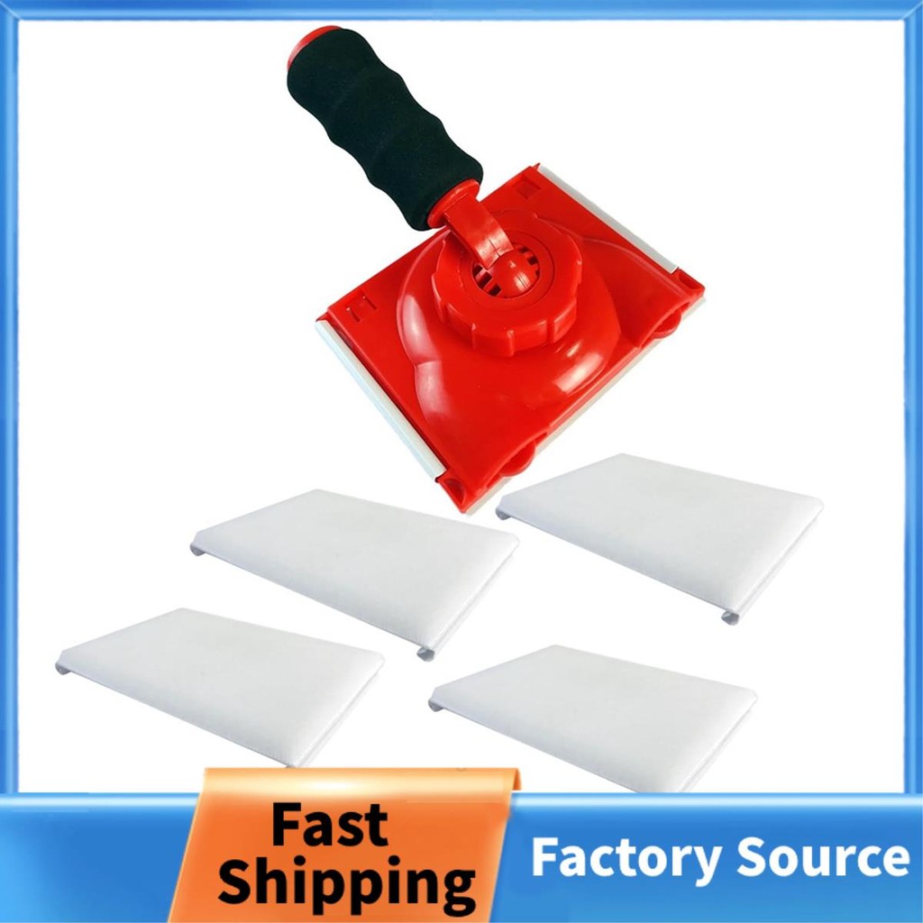 Paint Edger Tool cho tường, Edge Painting Tool Plus Miếng đệm thay thế ...