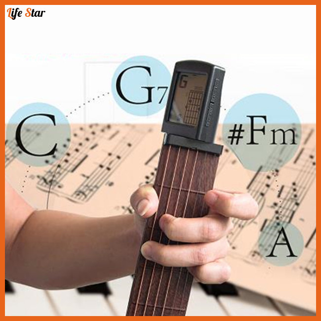[Cod] Pocket Guitar Huấn luyện viên hợp âm di động có màn hình Màn hình ...