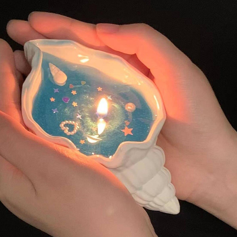 Diy Shell Sao Biển Handmade Nến Ocean Conch Phong Cách Thơm Nến Sáng ...