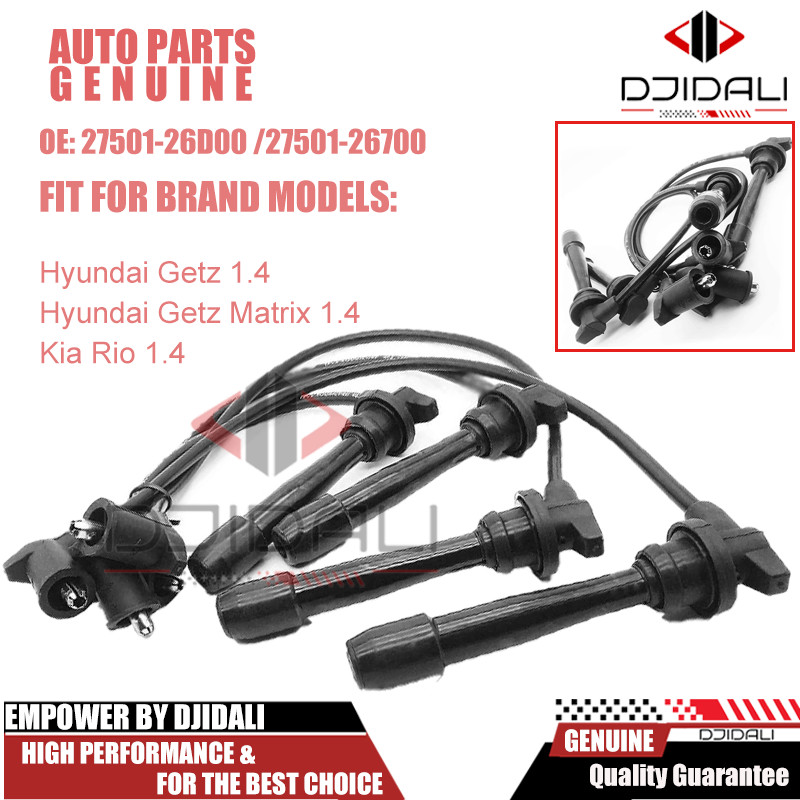 Cáp Bugi 27501-26D00 27501-26700 Dây căng cao cho Kia Rio Getz 1.4 Getz ...