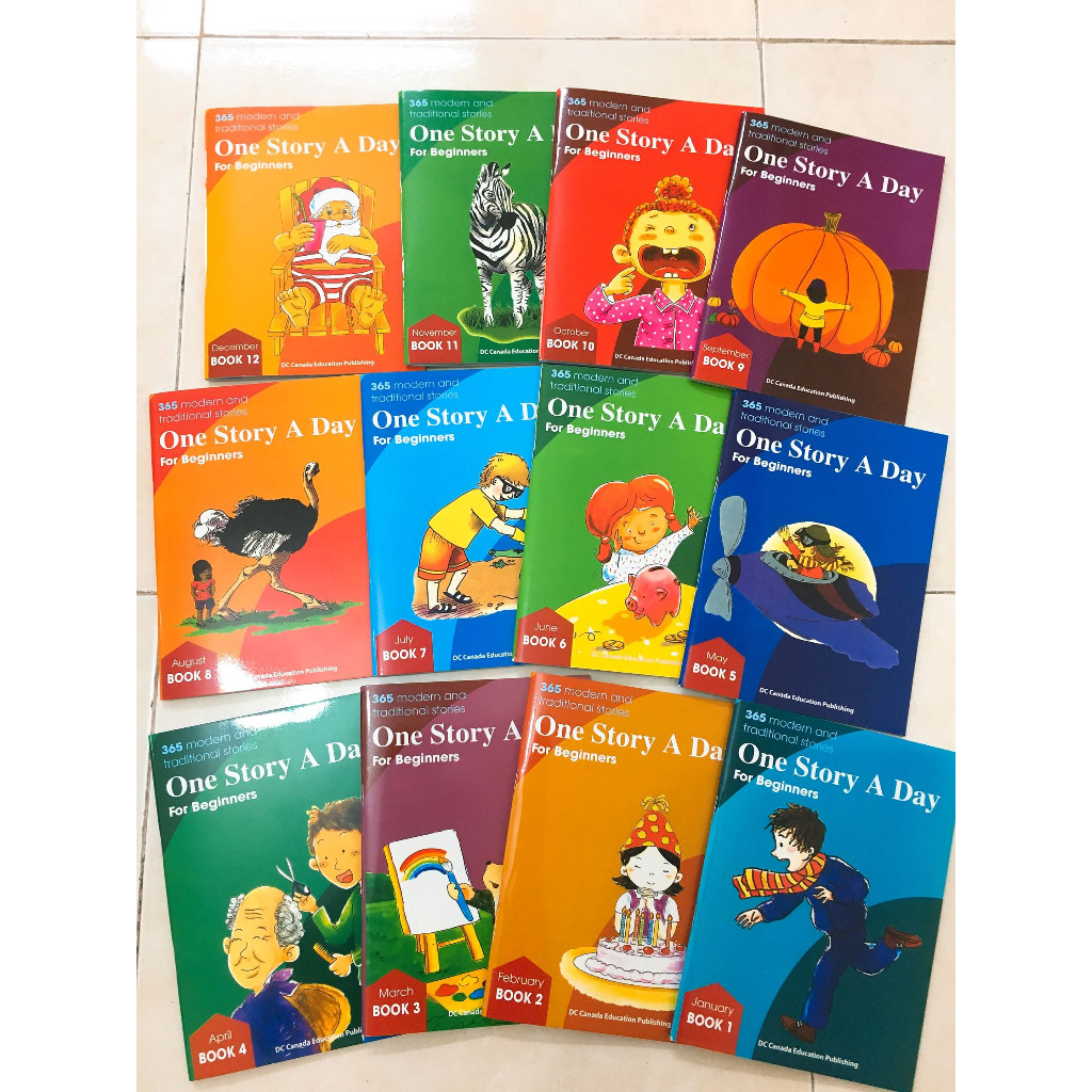 One story a day level 1- 12 books | Shopee Việt Nam