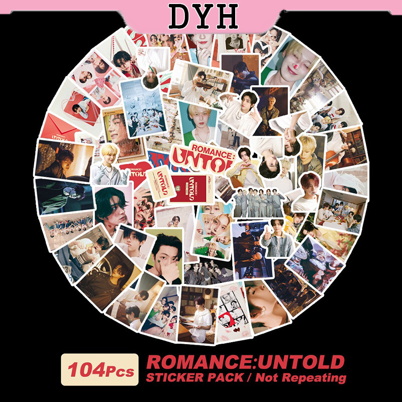 Dih 104 Cái / bộ ENHYPEN Sticker KPOP ROMANCE: KHÔNG CÓ Nhãn Dán Ảnh ...
