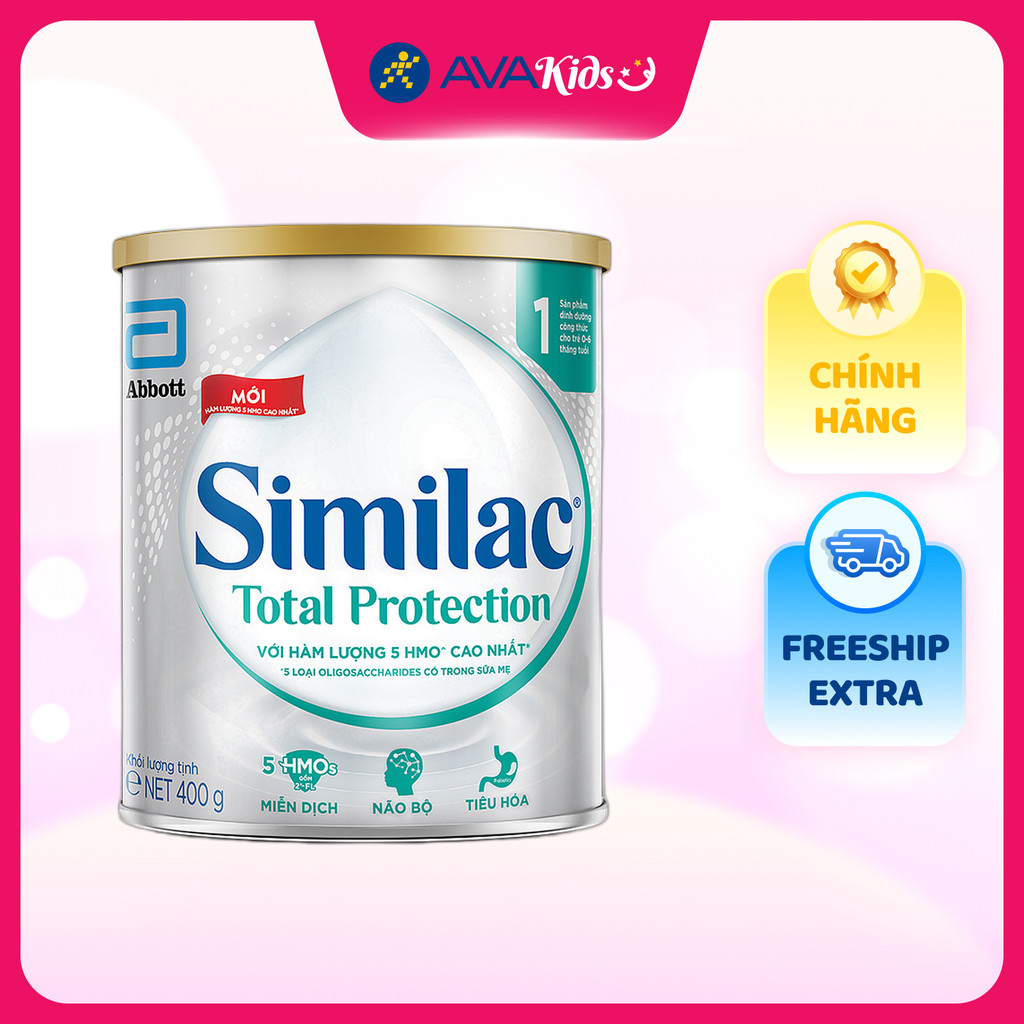 Sữa bột Similac Total Protection số 1 400g (0 - 6 tháng) | Shopee Việt Nam
