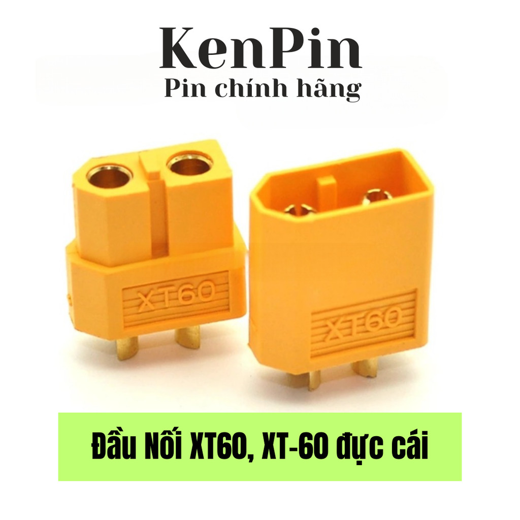 Đầu Nối XT60 XT-60 Cho Máy Bay Điều Khiển Từ Xa RC Giắc XT60, Jack XT-60 đực cái KENPIN XT02 ...