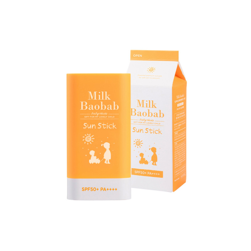 Milk Baobab Baby & Kids Sun Stick 18g SPF50+ PA++++ | Shopee Việt Nam