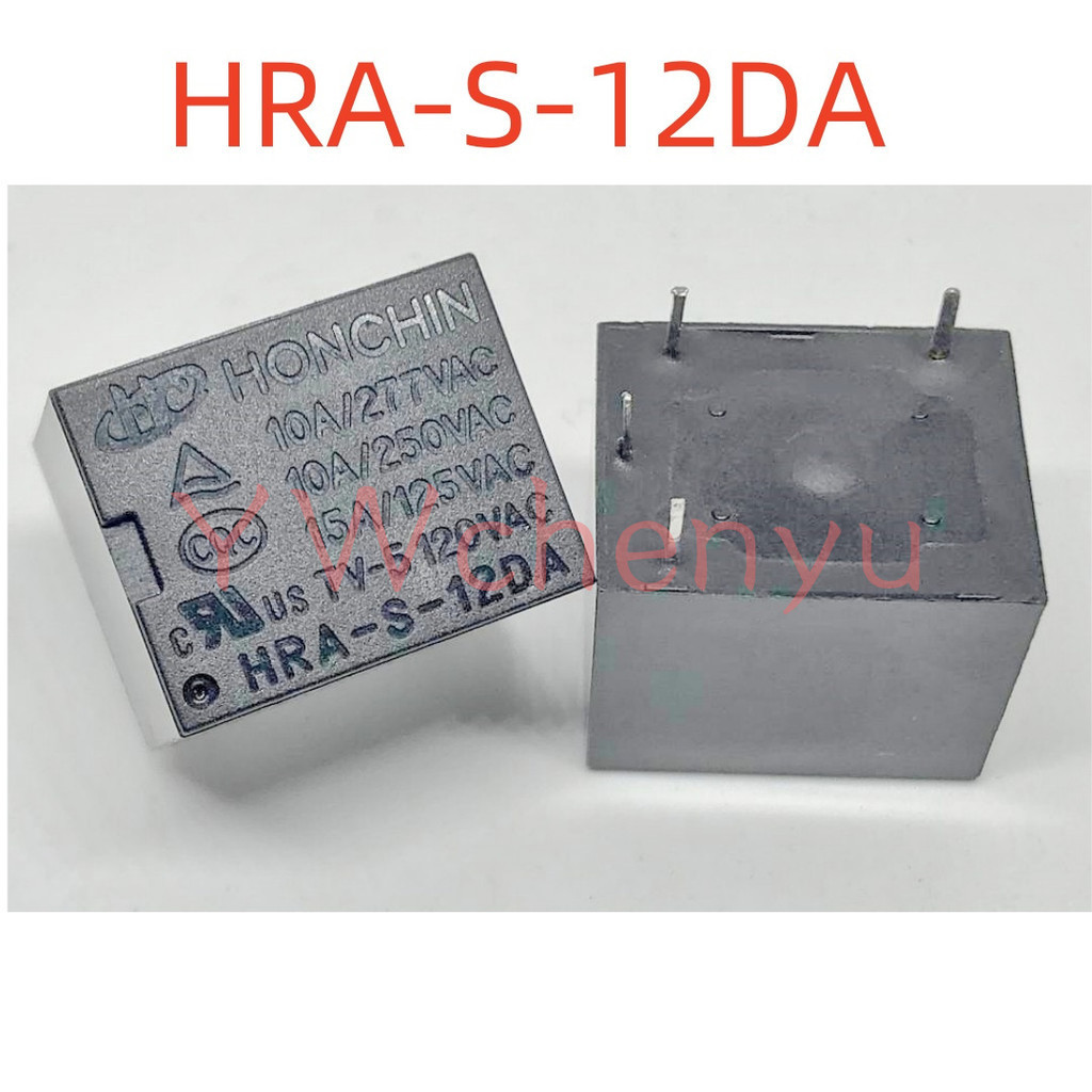 HONCHIN 4-pin 10A relay HRA-S-5DA 5DAT 9DA 12DA 24DA | Shopee Việt Nam