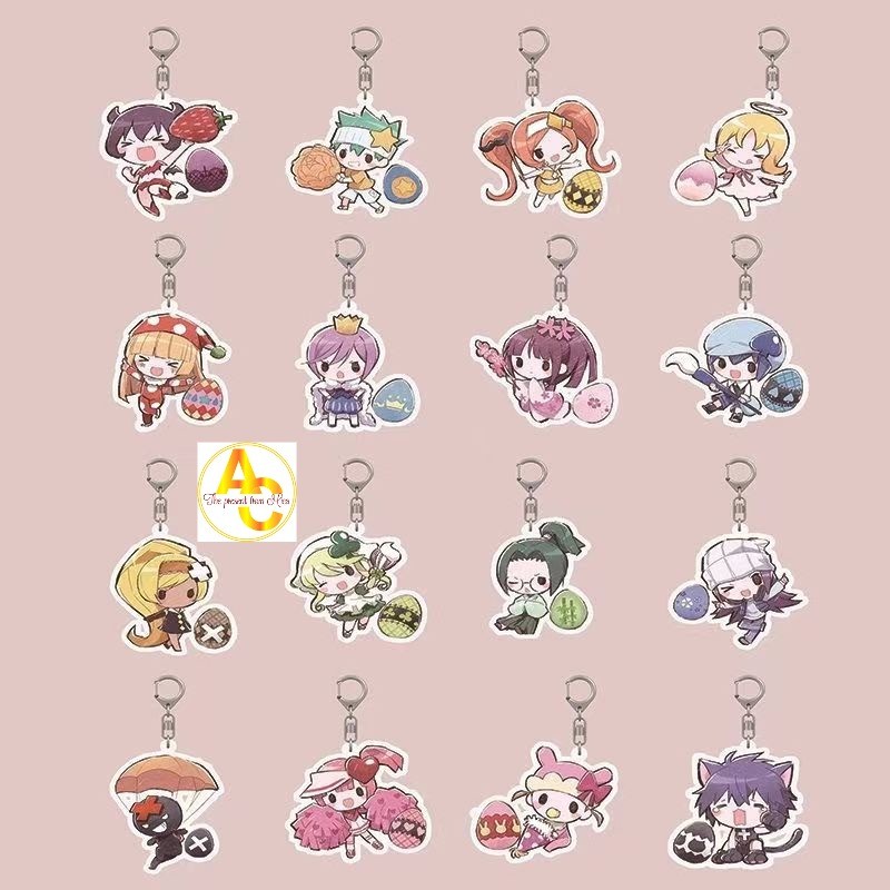 Móc khoá Anime Manga Shugo CharaHinamori Amu Ikuto Yoru Ran Miki Suu ...