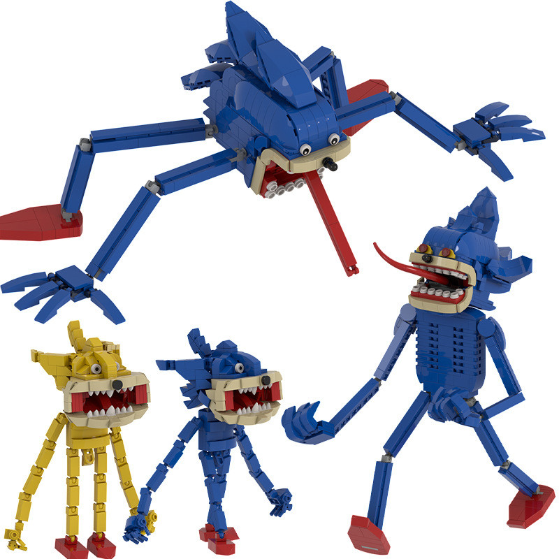 Gorock SONIC the Hedgehog / Shin SONIC Băng Khối xây dựng Đồ chơi bé ...