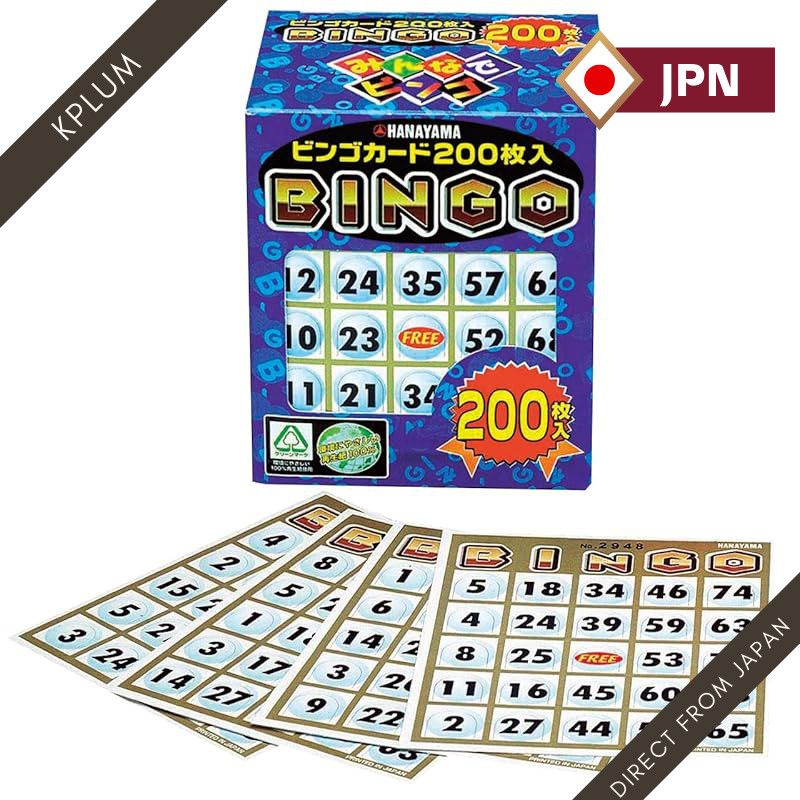 Bingo Cards 200 (Set of 200 sheets) | Shopee Việt Nam