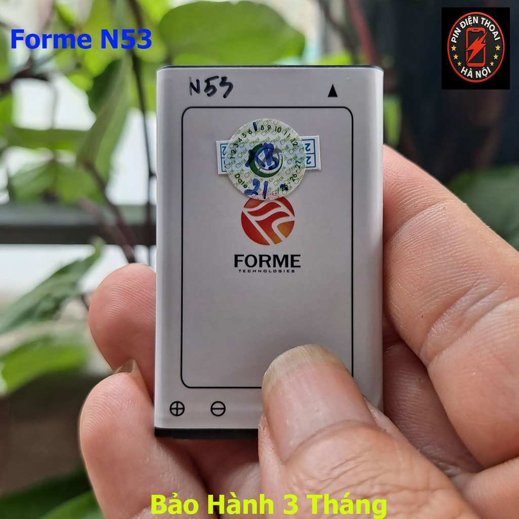 Pin hãng Forme N53 - Dung lượng cao 1000 mAh – Thiết kế tiêu chuẩn ...