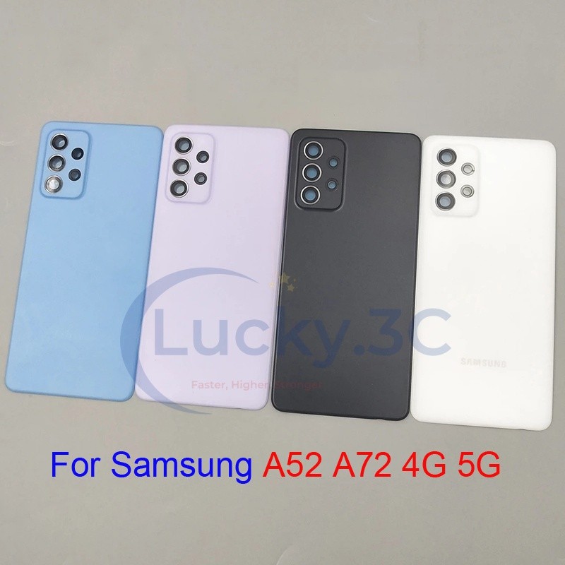 Dành Cho Samsung Galaxy A52 A72 4G 5G Nắp Pin Mặt Sau Khung Vỏ Thay Thế ...