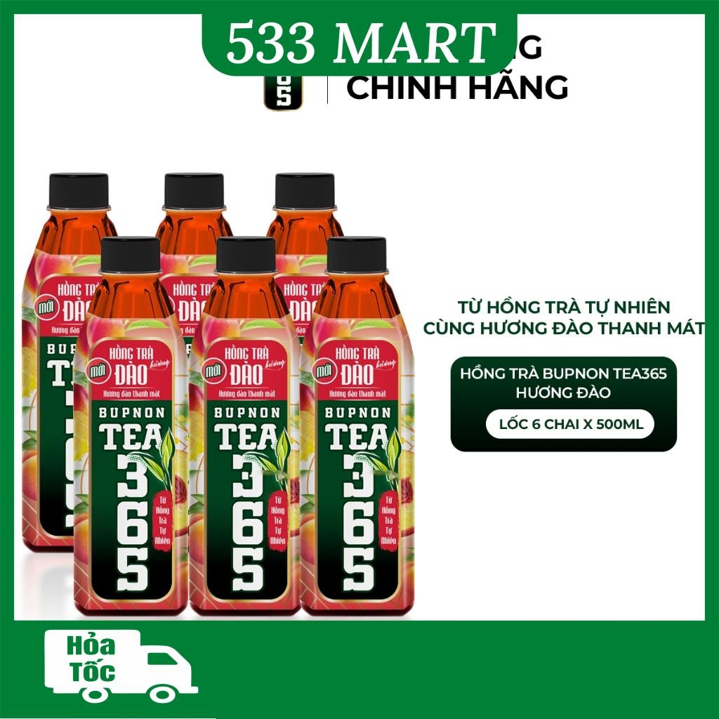 Thùng 24 chai Trà BUPNON TEA 365 chai 500ml | Shopee Việt Nam