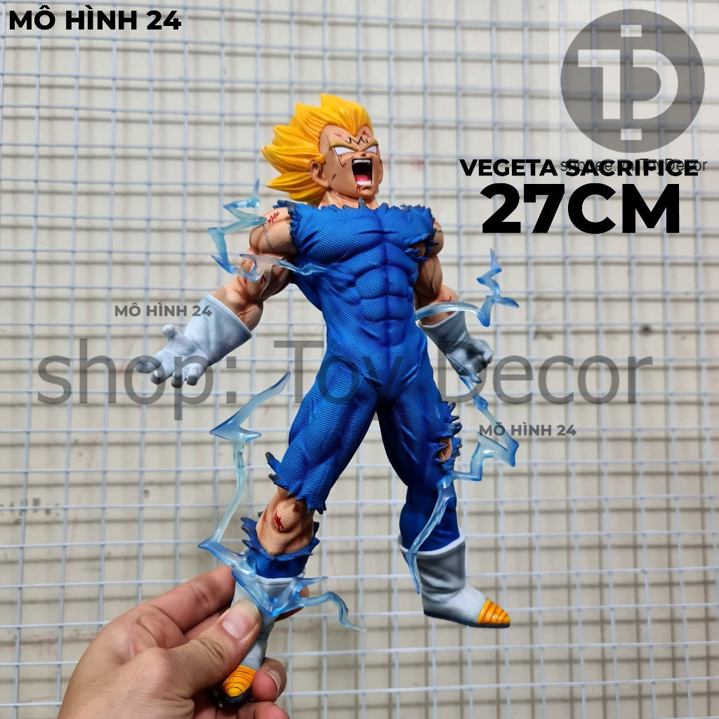 Mô hình tượng figure Majin Vegeta Sacrifice outbreake nhựa pvc BT ...