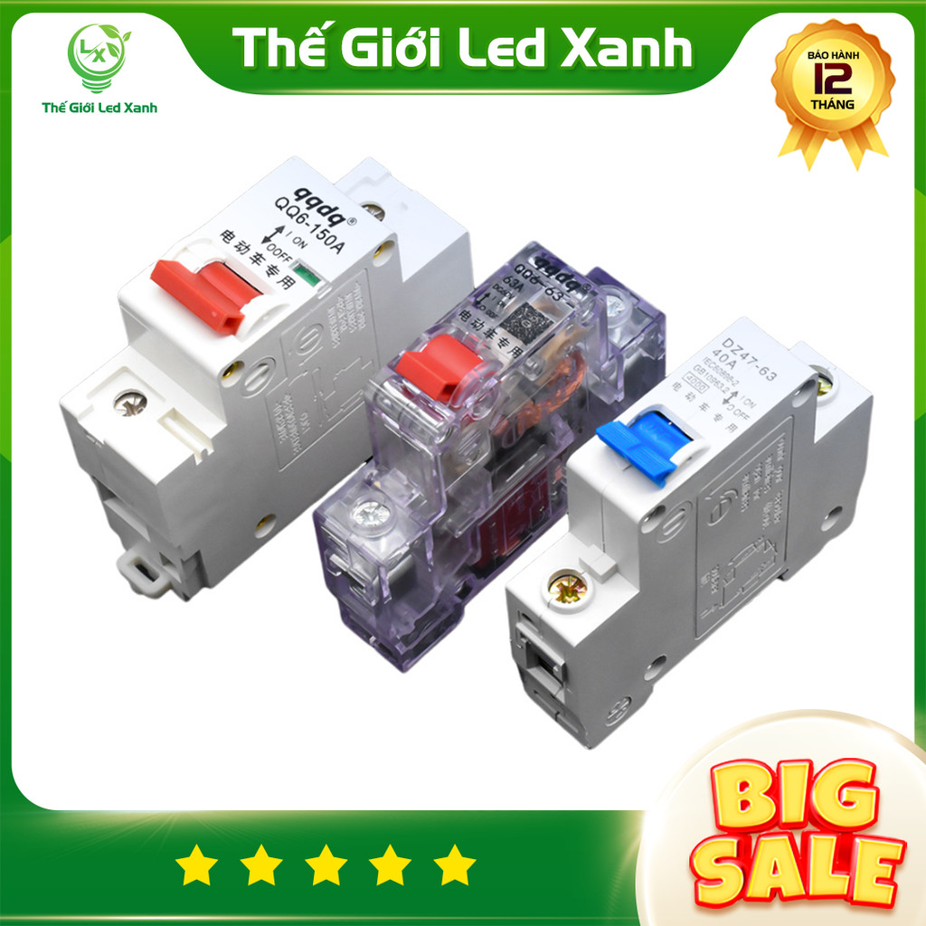 CB DC chuyên xe điện - CB điện mặt trời 150A 40A | Shopee Việt Nam