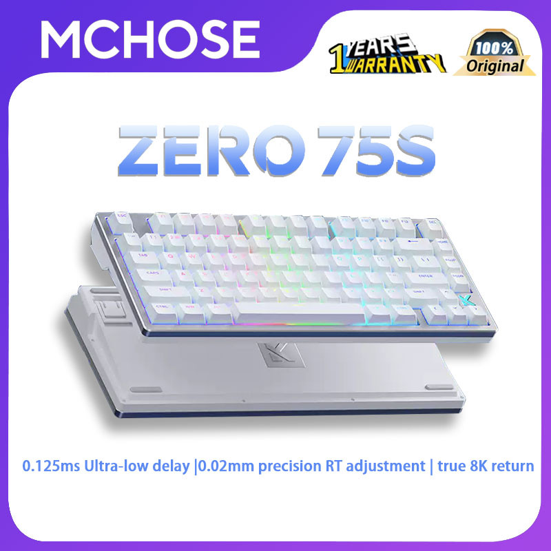 Bàn phím cơ công tắc từ tính MCHOSE ZERO 75S Tỷ lệ trả lại 8K | Chơi game chuyên dụng có dây AG ...