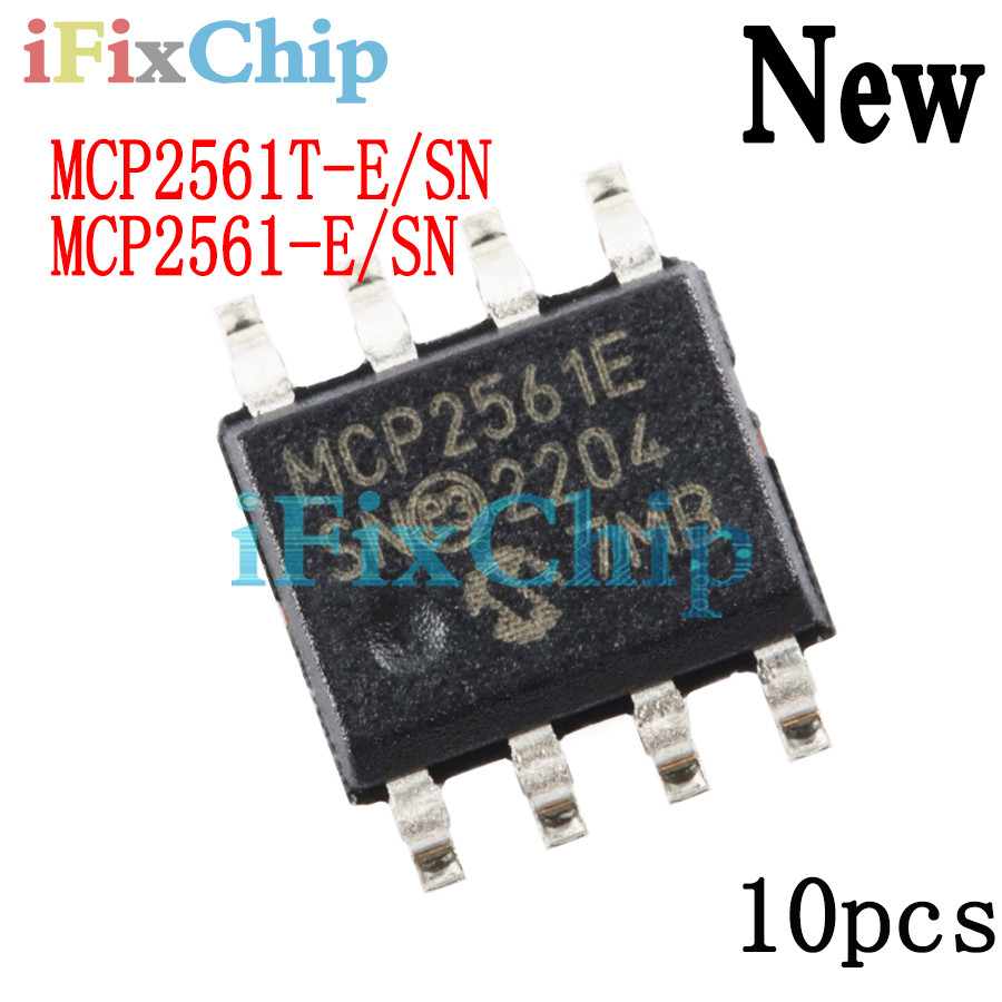 10 Chiếc Mới MCP2561E MCP2561-E / SN MCP2561T-E / SN MCP2562E MCP2562-E ...