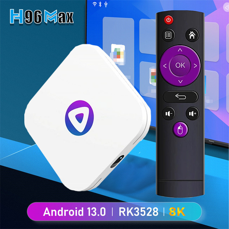 H96 MAX M1 TV Box RK3528 Android 13 Set-Top Box 5G băng tần kép WIFI HD ...