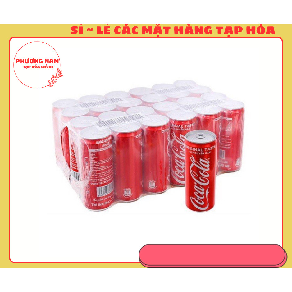 THÙNG 24 LON COCA-COLA 320ML | Shopee Việt Nam