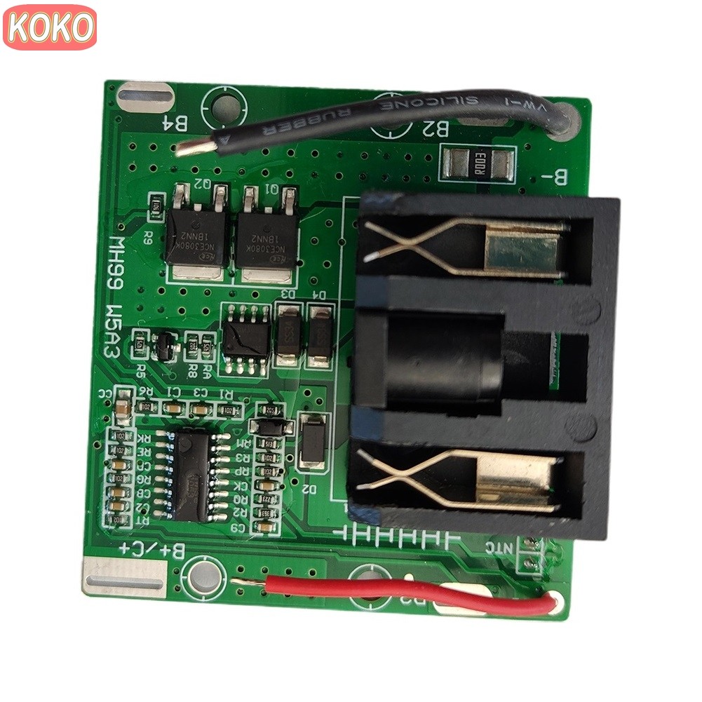 [Bk] Mini BMS 5S 20A 18V 21V Pin Li-ion Bảng sạc NTC Bảo vệ nhiệt độ ...