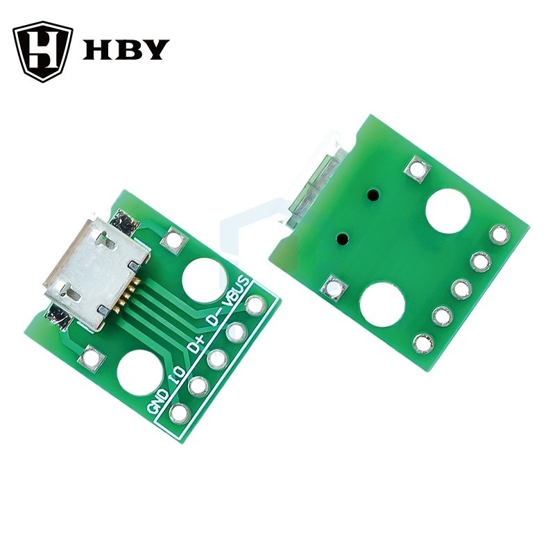Micro USB Sang DIP Adapter 5pin Nữ Kết Nối B Loại PCB Chuyển Đổi ...