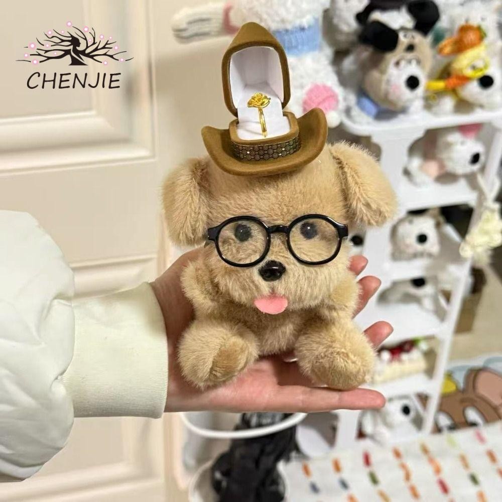 Hộp đựng nhẫn cưới HENJIE, Nhẫn đính hôn cho chó sang trọng Hộp nhẫn ...