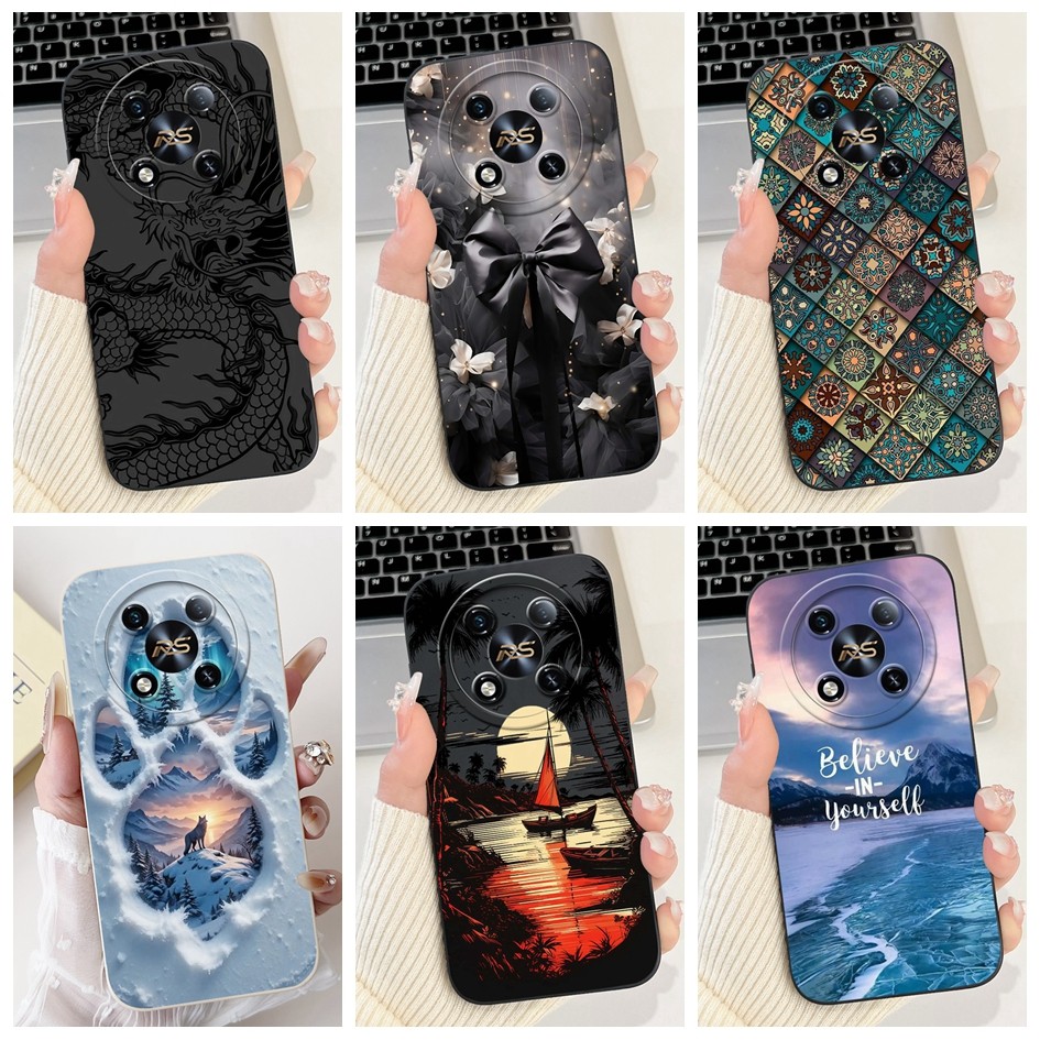 Vỏ Cho Itel RS4 S666LN Ốp điện thoại Hoàng Hôn Sang Trọng Rồng Đá Cẩm ...