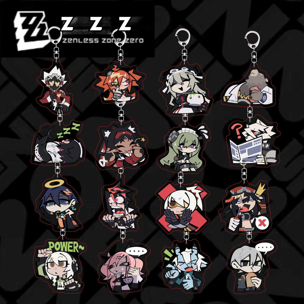 Móc khóa ngoại vi Zenless Zone Zero / ZZZ Lido manga series hoạt hình ...