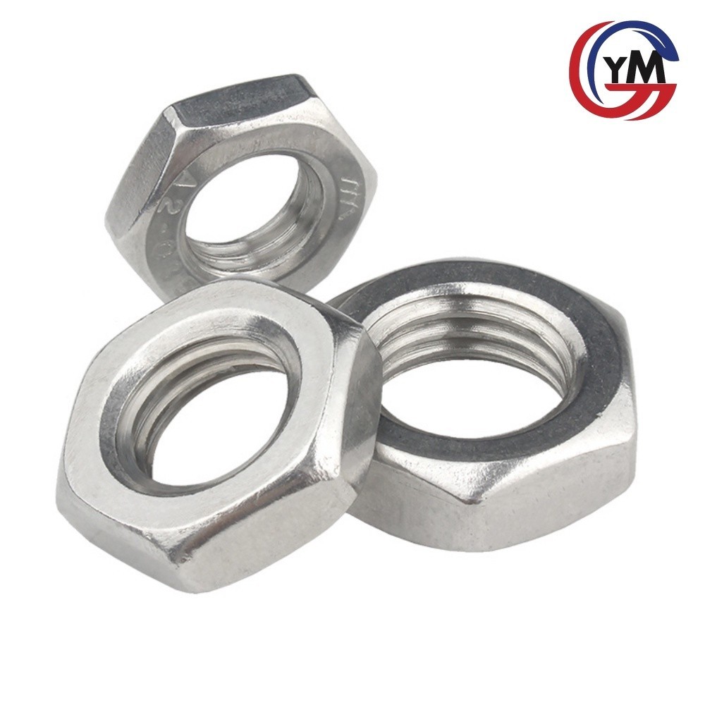 [Vận chuyển nhanh1] Đai ốc siêu mỏng ，Tán Dẹp, Tán Ecu inox 304 Dùng ...