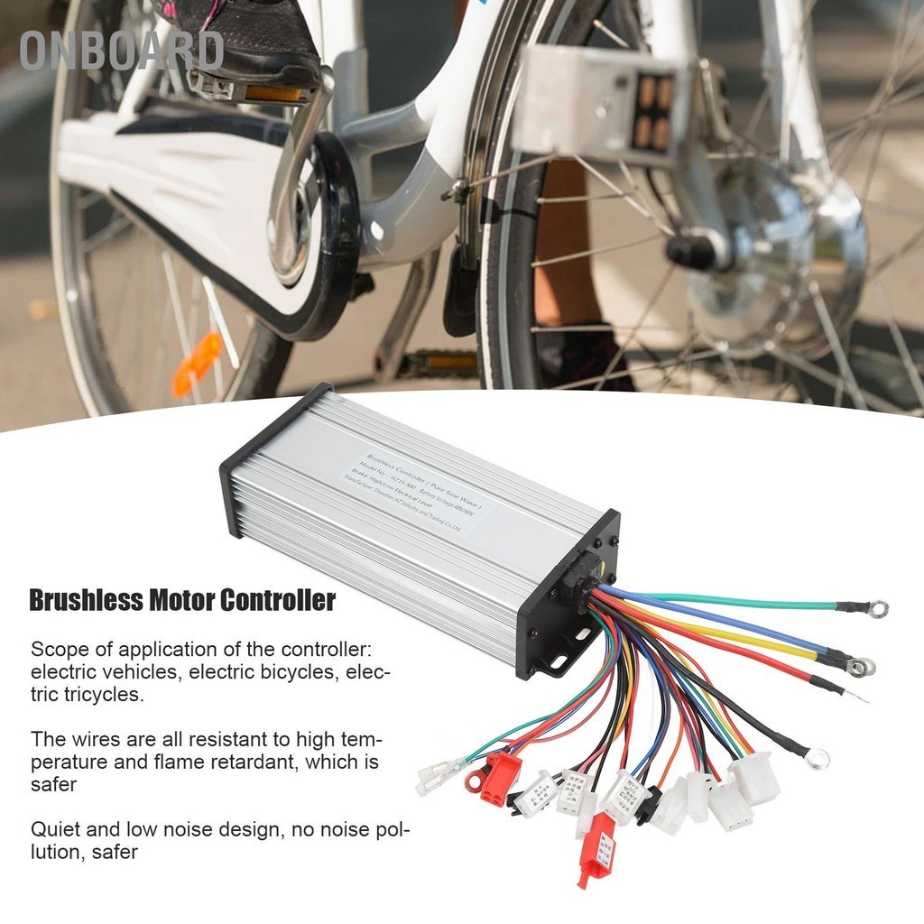 OnBoard Bộ điều khiển sóng sin 48V 60V 800W động cơ không chổi than cho xe đạp điện (Phiên bản ...