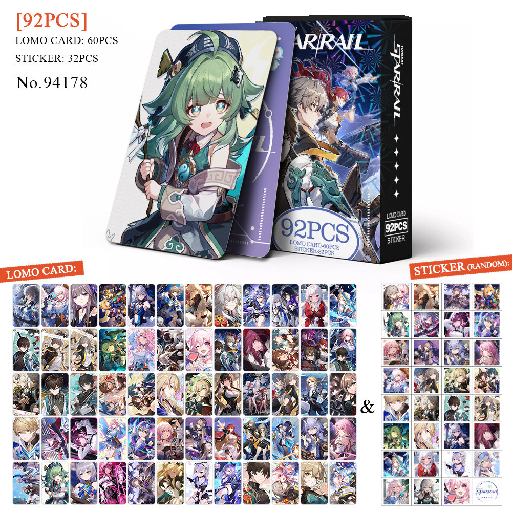 10-92 Chiếc Honkai Star Rail Acheron Hologram Laser Lomo Cards Thiên ...