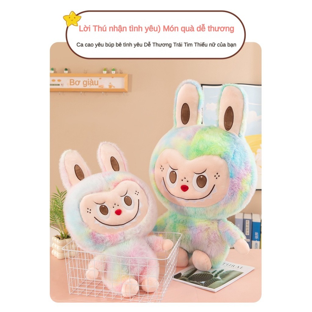 New tie-dye đồ labubu Gấu Bông chơi sang trọng búp bê trẻ em quà tặng ...