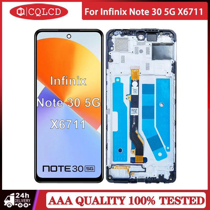 Dành Cho Infinix Note 30 5G X6711 Màn Hình LCD Bộ Số Hóa Cảm Ứng Thay ...