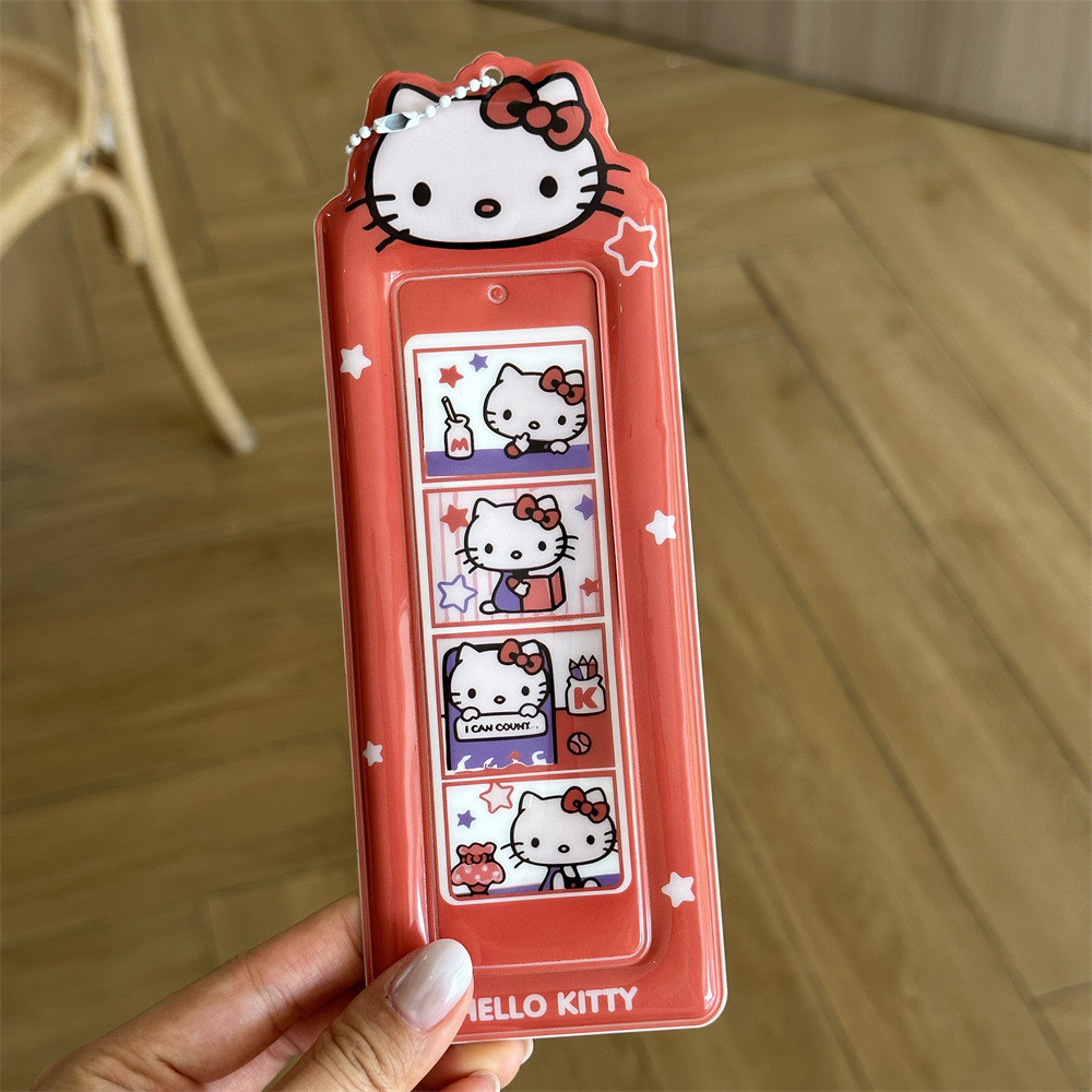 Kitty Kitty Kitty Life Bốn Lưới PVC Đựng Thẻ Ngôi Sao Đuổi Photocard 4 ...