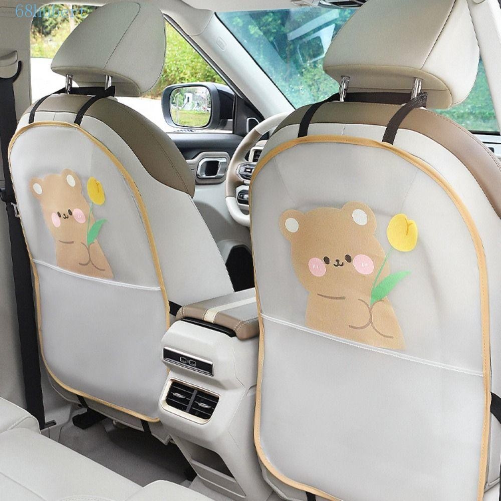Tấm bảo vệ ghế sau HUBERT Bear Bunny, Tấm lót chống dính TPU Vỏ sau ghế ...