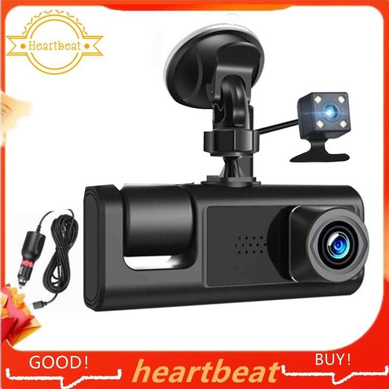 [Bán Hàng] Máy Quay Dashcam Bên Trong Xe Dash CamBa Chiều Camera ...