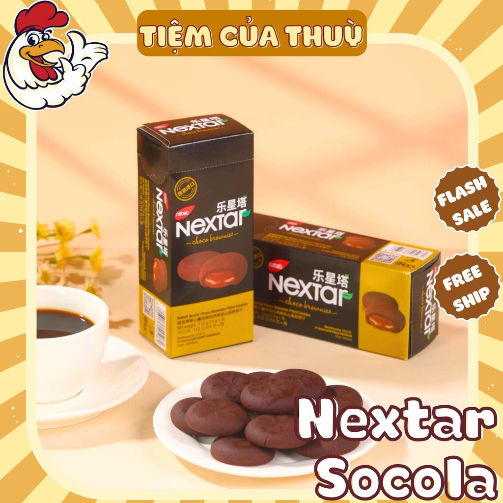 Bánh Mì Nextar Nabati Socola Hộp 112G - 8 Cái, Bánh Nabati Nextar ...