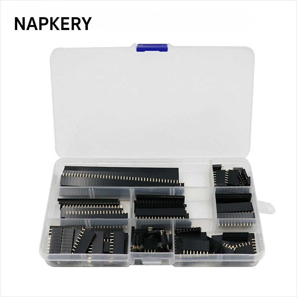 Napkery 120 CÁI PCB Board Pin Header, 4,6,8,10,12,16,20,40Pin Single ...