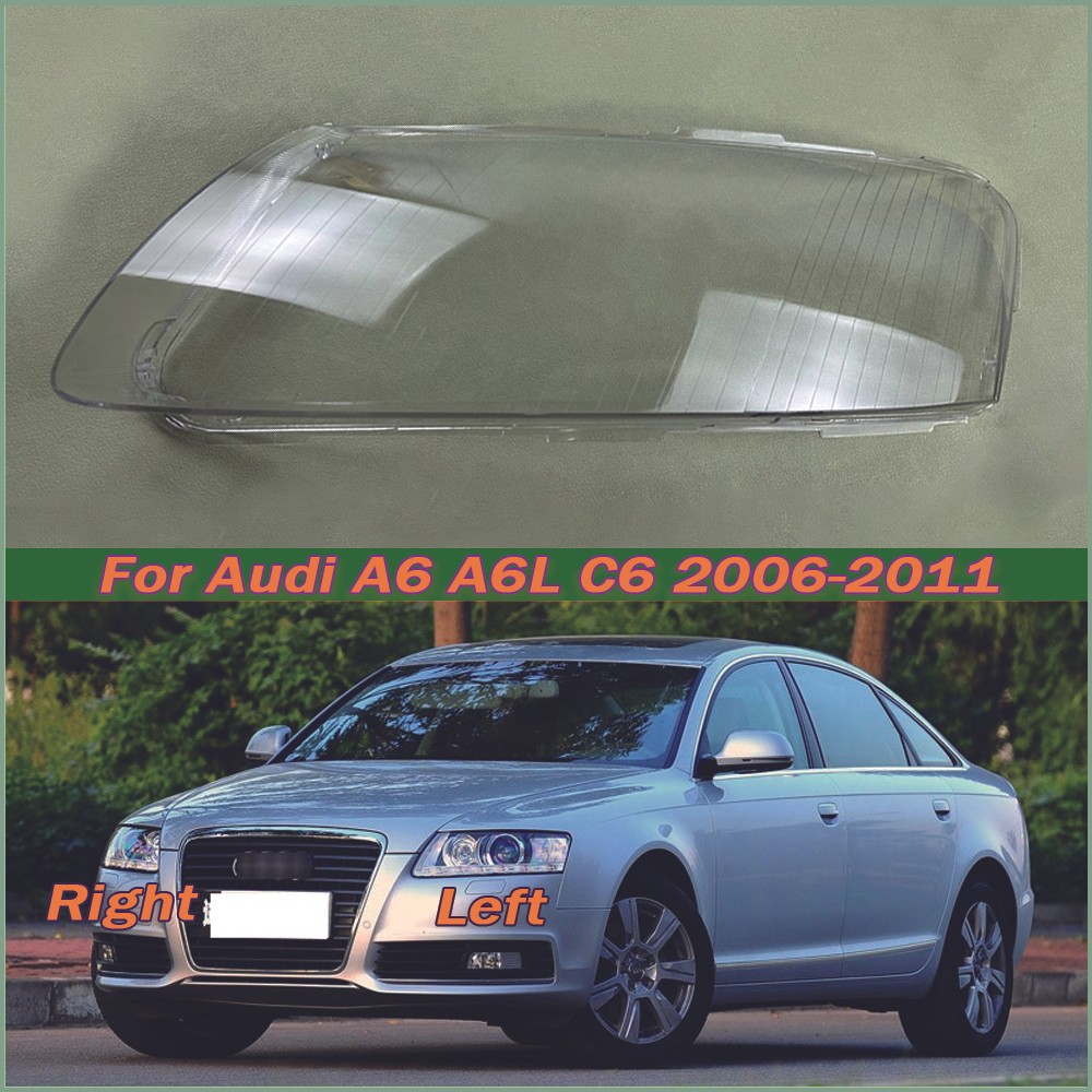 Dành Cho Xe Audi A6 A6L C6 2006 2007 2008 2009 2010 2011 Đèn Pha Bao Bóng Đèn Pha Vỏ Trong Suốt ...