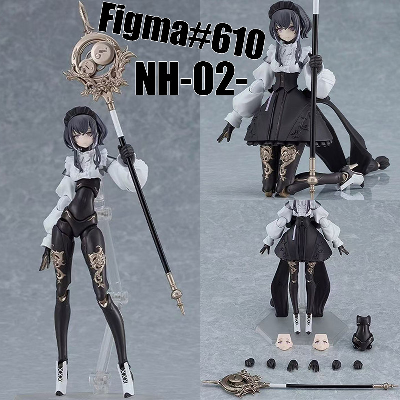 Hito-reiki NH 02 Max Factory Figma 610 Sơn không quy mô Mô hình nhựa khớp nối NH 02 Bộ sưu tập ...