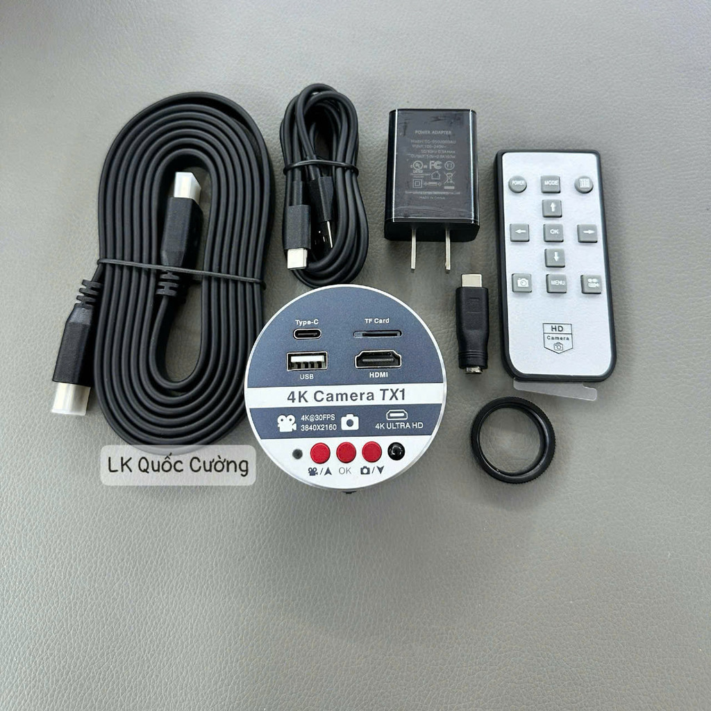 Camera HDMI Kaisi TX1 IMX678 4K Ultra HD - 55MB gắn kính hiển vi 3 mắt ...