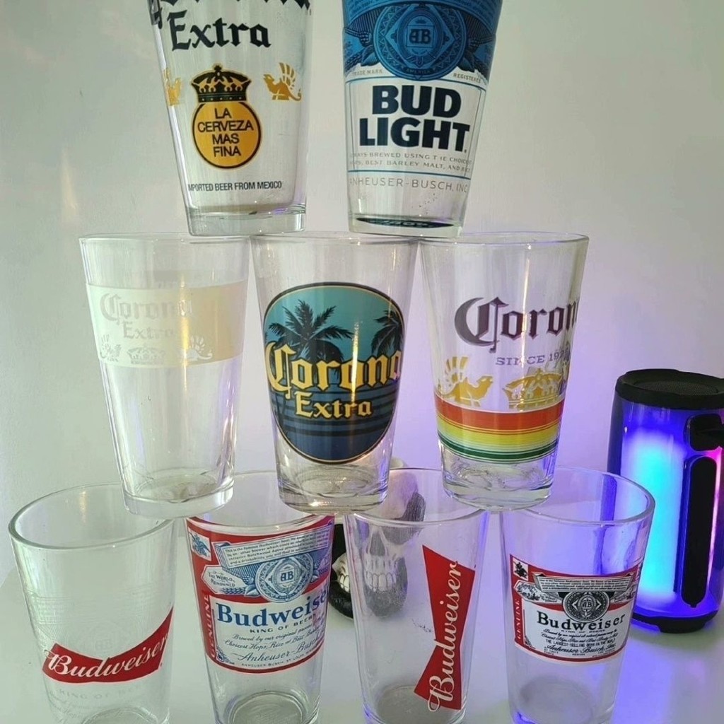 Mùa Hè Thoáng Mát Mỹ Ngược Ruy Băng Xanh Corona Lửa Budweiser Thủy Tinh ...