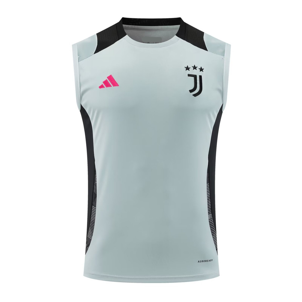 Football01 24-25 Juve Cổ Tròn Màu Xám Thể Thao Tank Top Loose Fit Nhanh ...