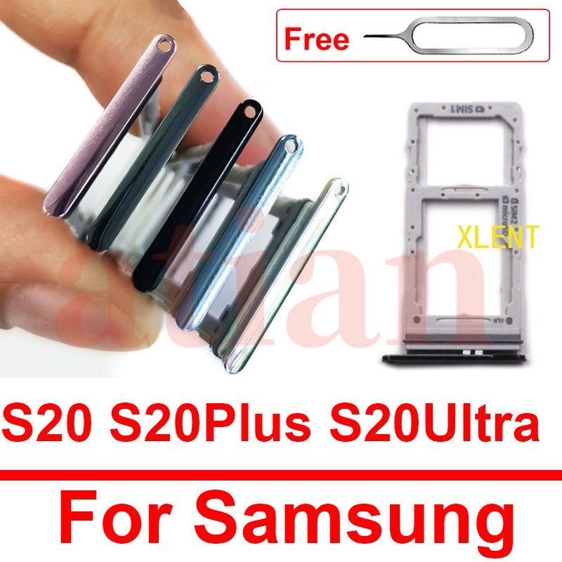 Khay Thẻ SIM Cho Samsung S20 S20 Plus S20 Ultra SIM Khe Cắm Thẻ Adapter ...