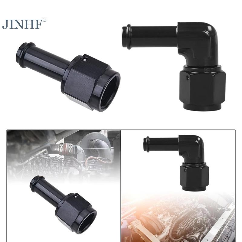Jinhf Xe Sửa Đổi Dầu Làm Mát Filith AN6 Nữ Chủ Đề Bên Trong 90 Độ Ngược Ống Dầu Filatant PTFE ...