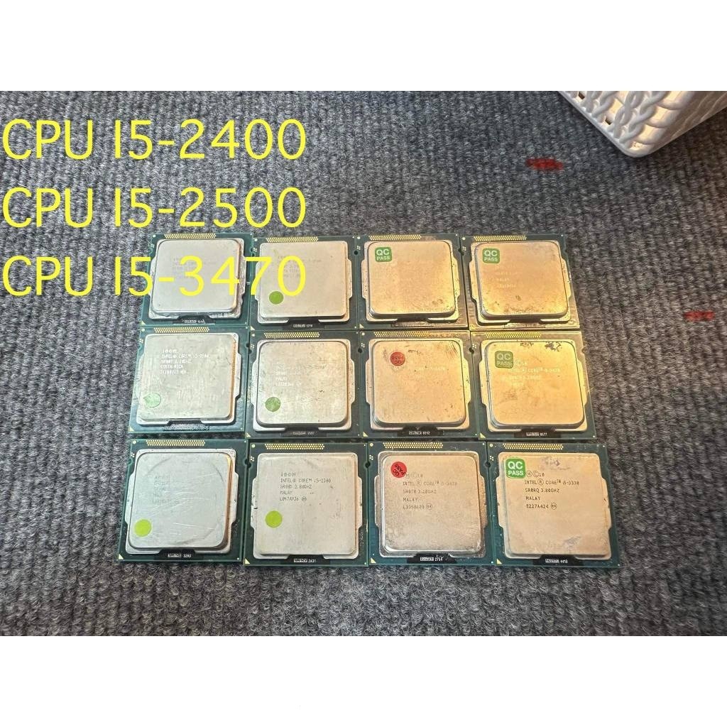 Cpu Intel i5-2400 / i5-3470S / i5-3470 / ổ cắm 1155 được sử dụng trong tình trạng tốt OLNQ ...