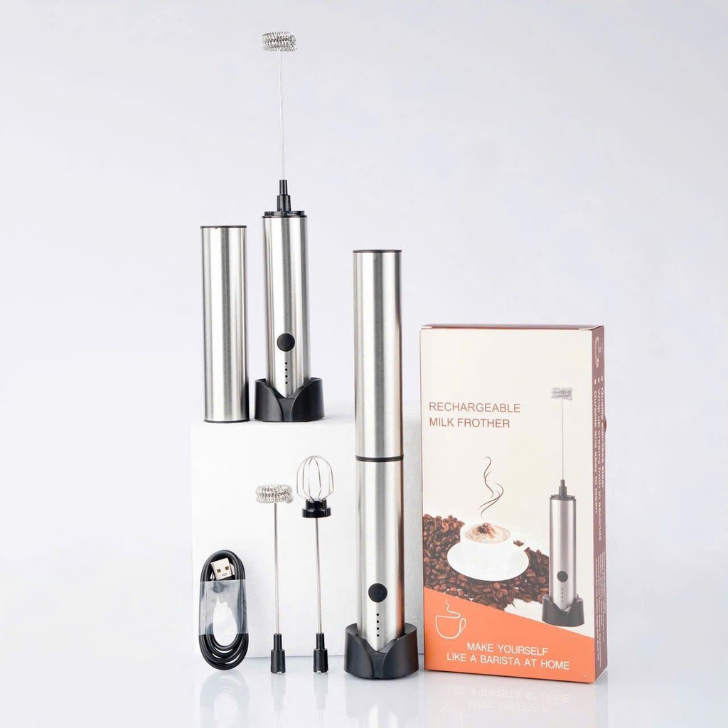 Máy đánh bọt cafe, bọt sữa, máy đánh trứng cầm tay đa năng Chuyên Dụng ...