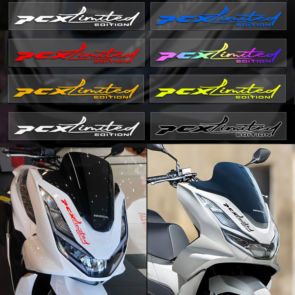 Honda PCX Logo Huy Hiệu Miếng Dán Phản Quang Thân Xe Máy Kính Chắn Gió ...